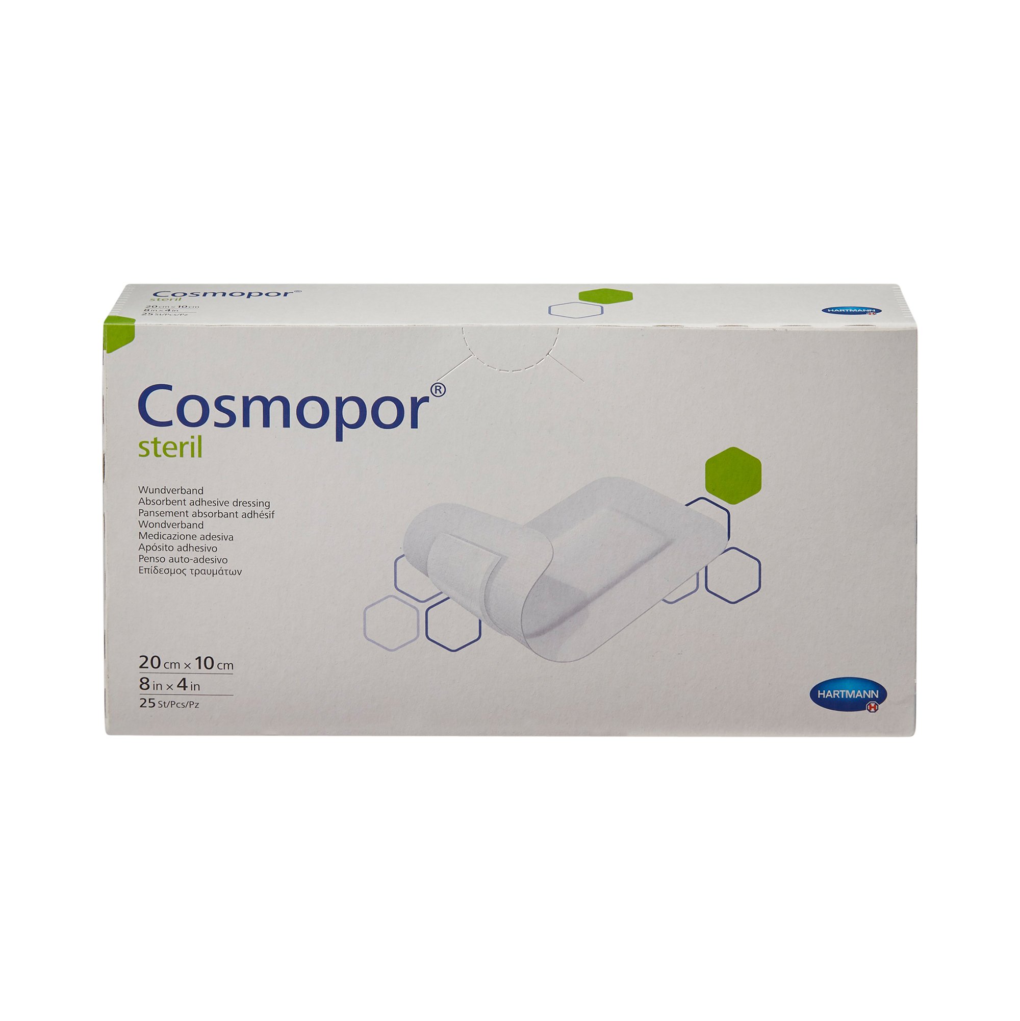 Cosmopor Adhesive Dressing, 4 x 8 Inch - Med Global Shop is a medical ...